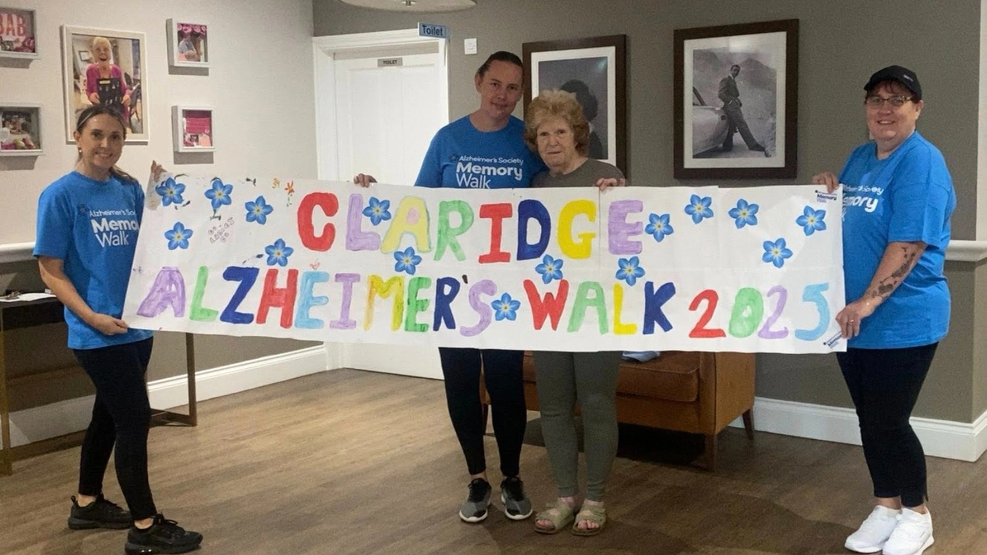 Claridge Place Team Joins Alzheimer’s Memory Walk, Raising Over £500 ...